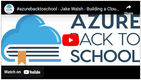 Azure Back to School 2024 - Building a Cloud Centric Network with Azure ...